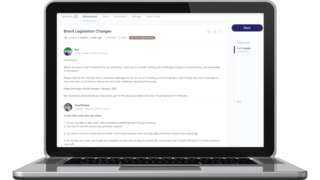 Apprenticeship Management System and Learning Content