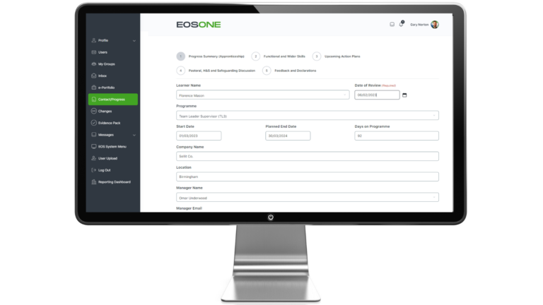 Eos Apprenticeship Management System - Eos Learn